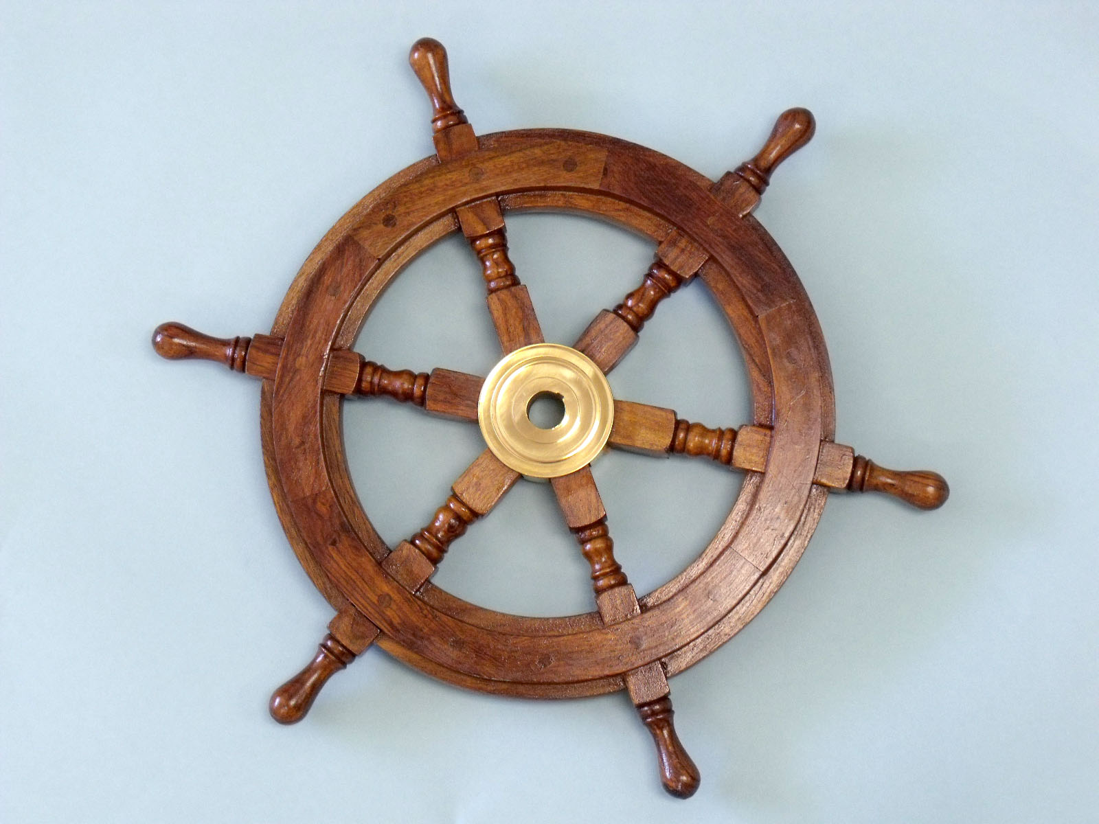 Wooden Ship Wheel | Nautical Handcrafted Decor Blog